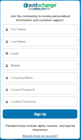 AvidXchange Community Guide