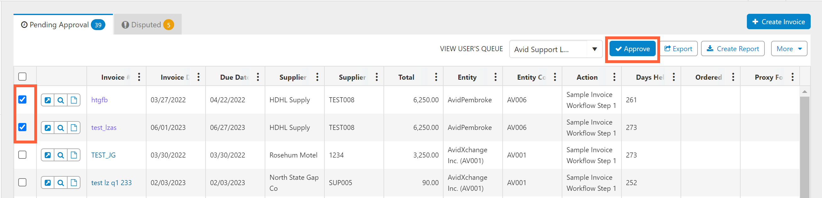 AvidInvoice: Getting Started for End User Guide