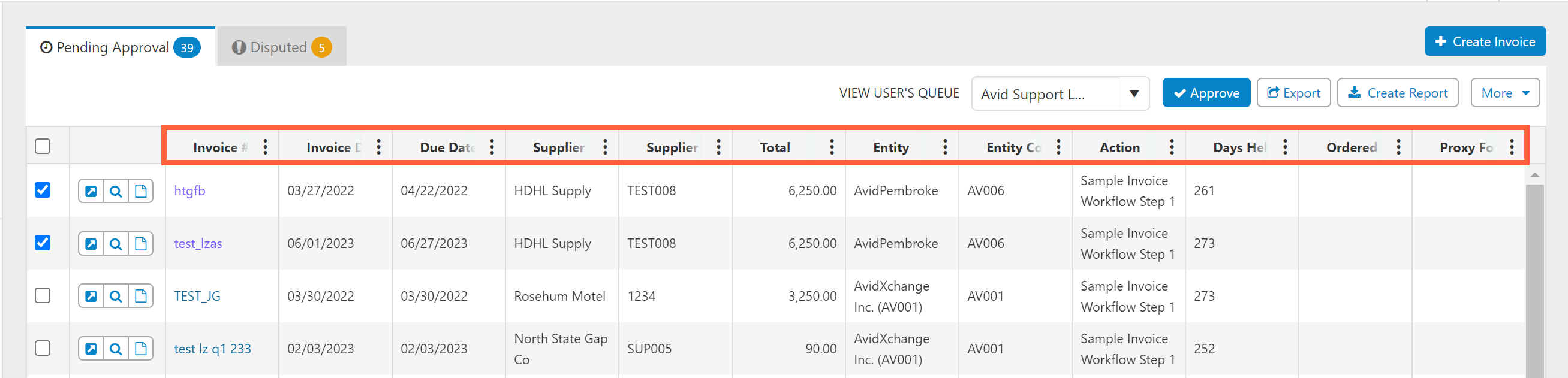 AvidInvoice: Getting Started for End User Guide