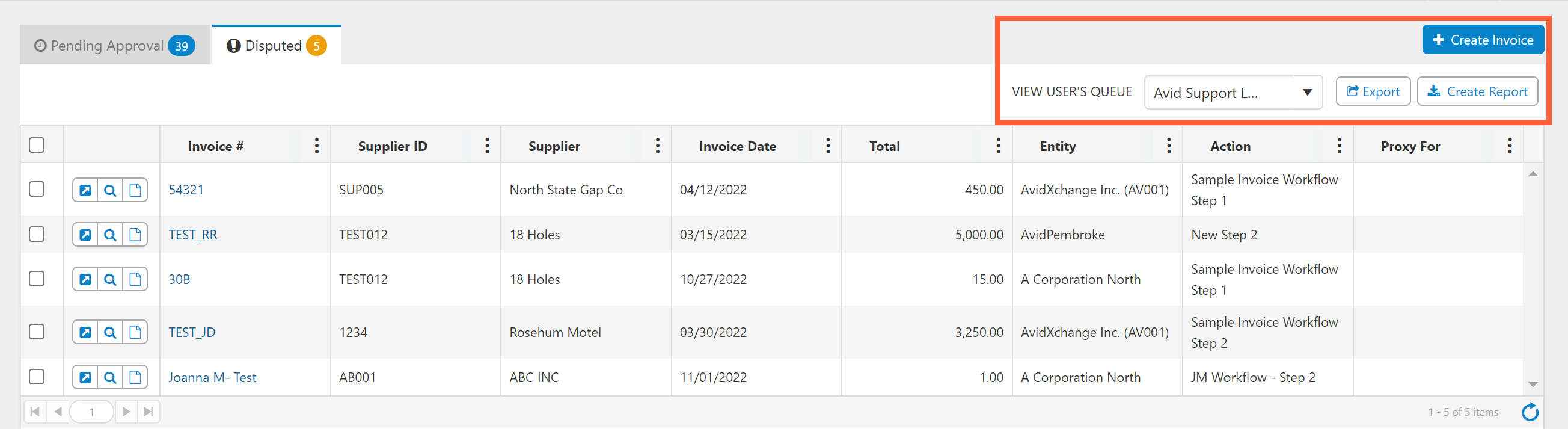 AvidInvoice: Getting Started for End User Guide
