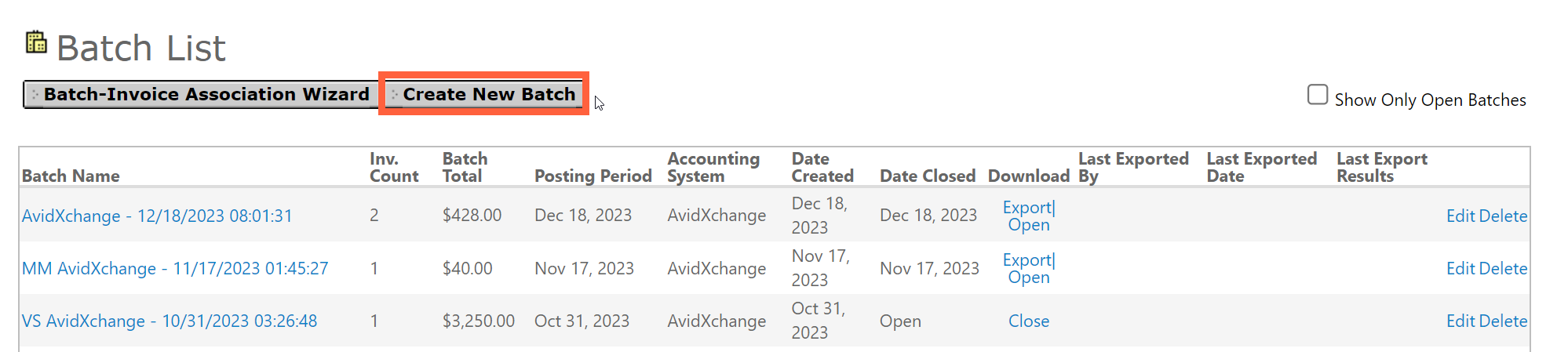 AvidInvoice: Getting Started for End User Guide