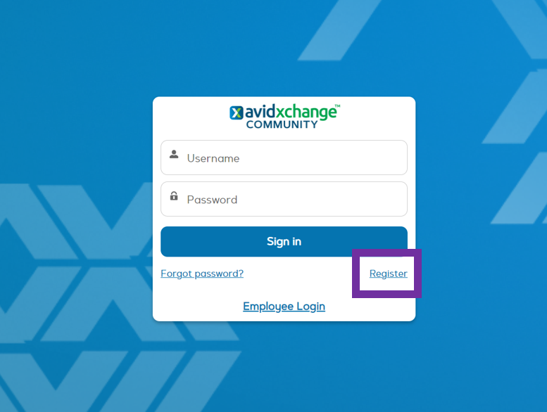 AvidXchange: Register for the Community