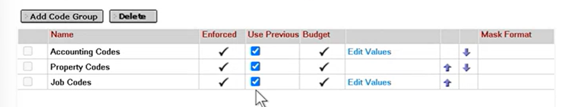 AvidInvoice: Enable Use Previous Functionality