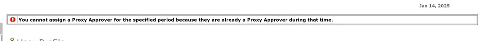 AvidInvoice: Assign a Proxy Approver