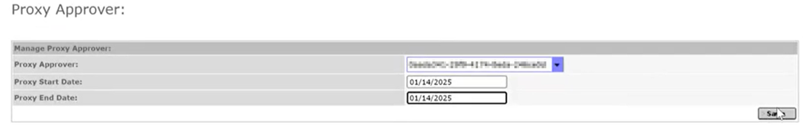 AvidInvoice: Assign a Proxy Approver