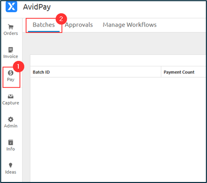 AvidPay: Search for a Payment