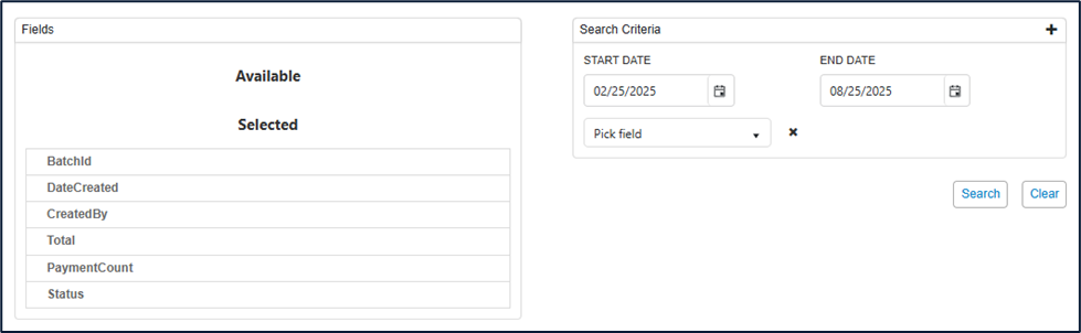 AvidPay: Search for a Payment